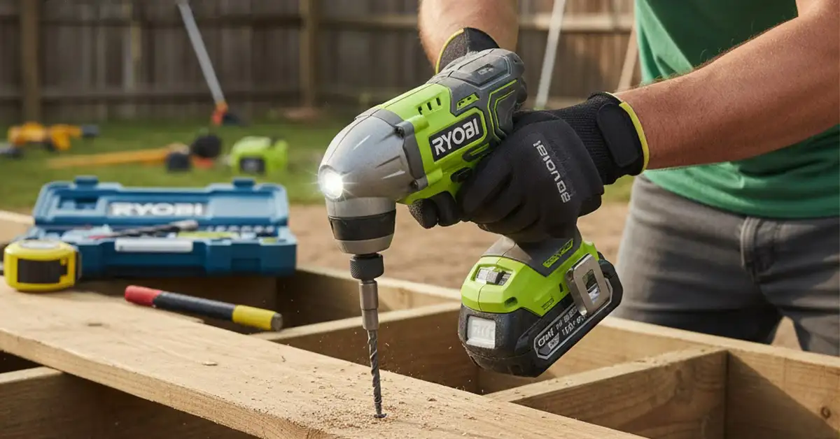 How to Use Ryobi Impact Driver with Calm, Hands-On Skill