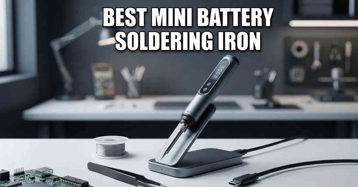 My Hunt for the Best Mini Battery Soldering Iron