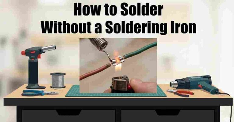 How to Solder Without a Soldering Iron (What Actually Works)