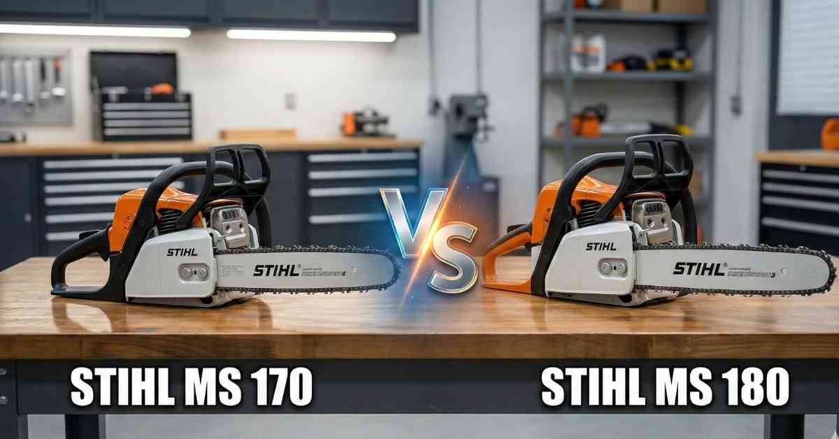 Stihl MS 170 vs MS 180: My Honest Take After Using Both