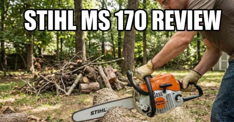 Stihl MS 170 Review: My Honest Take After 6 Months