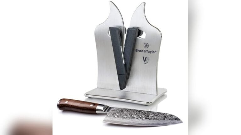 Brod & Taylor VG2 Knife Sharpener Review: Reliable 3-Action Tool